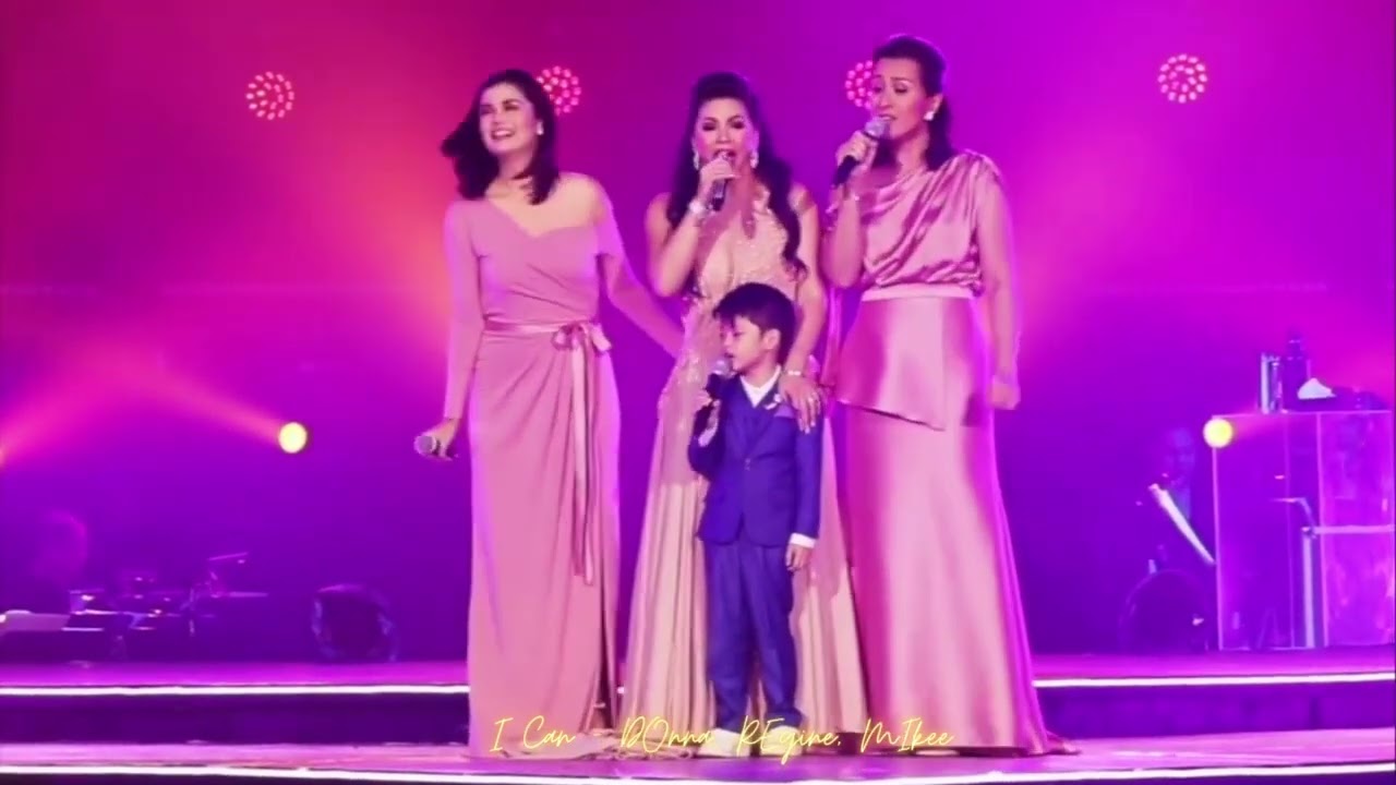 I Can - (Reunion) Donna Cruz, Mikee Cojuangco & Regine Velasquez with ...