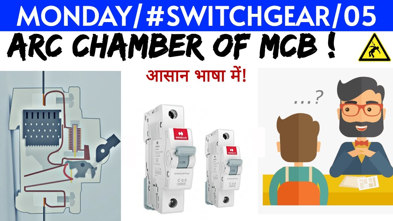 Arc chamber of miniature circuit breaker explained || Importance of arc ...