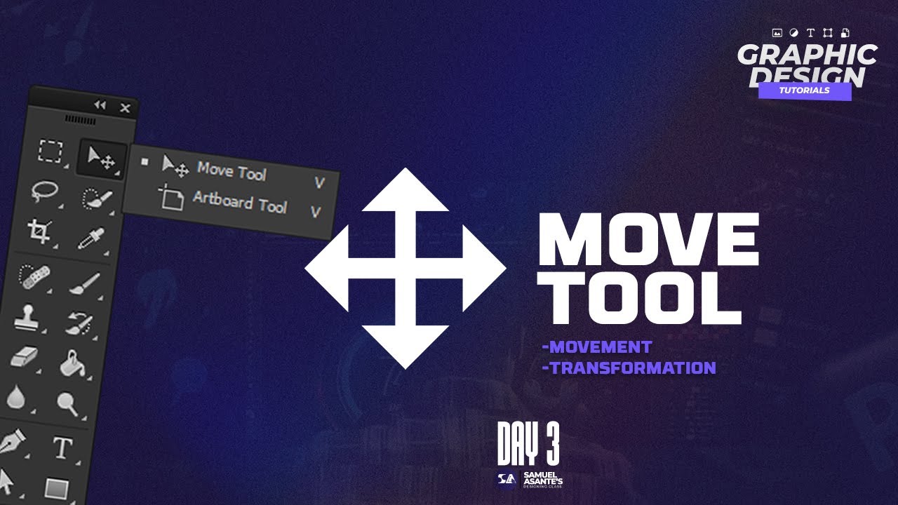 DAY 3 | MOVE TOOL | MOVEMENT & TRANSFORMATION EXPLAINED IN DETAIL # ...