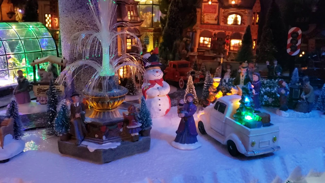 2020 Brian/Satterfield Family Winter Village - YouTube