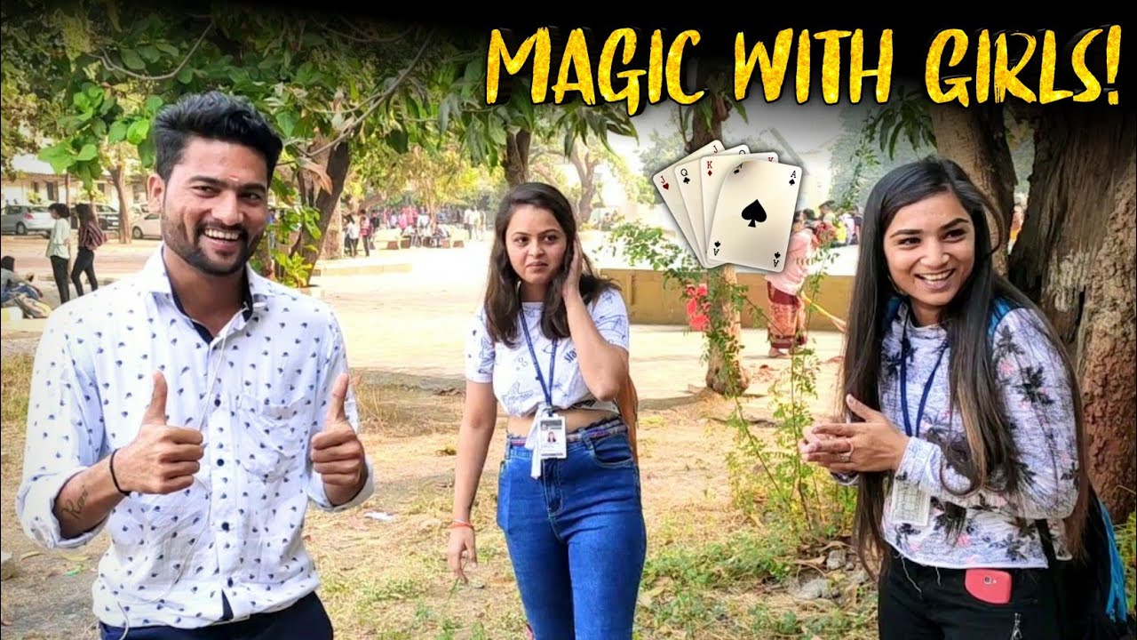 Magic With Girls : Amazing Reaction 😍 | Street Magic | Must Watch ...