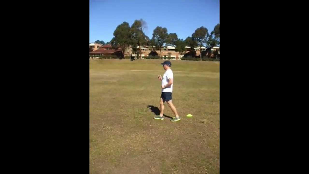 walking butt kicks - YouTube