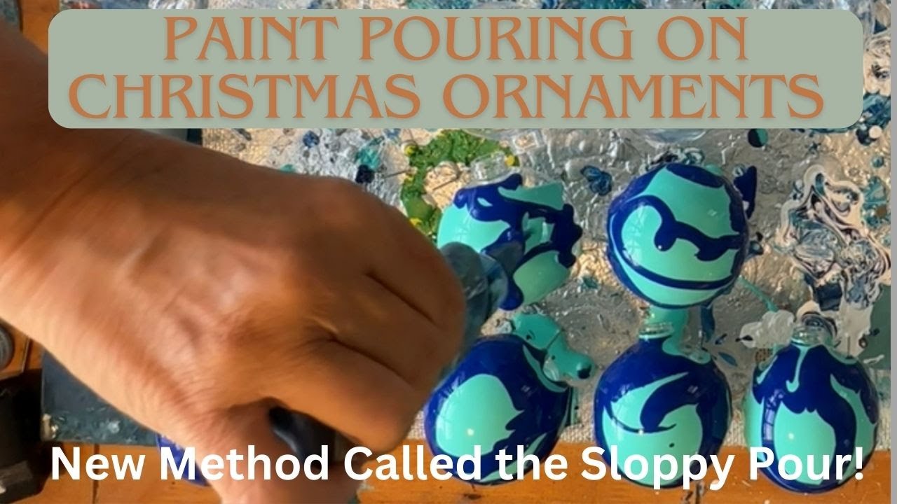 Did I Create a New Paint Pouring Method? I Call This the Sloppy Pour ...