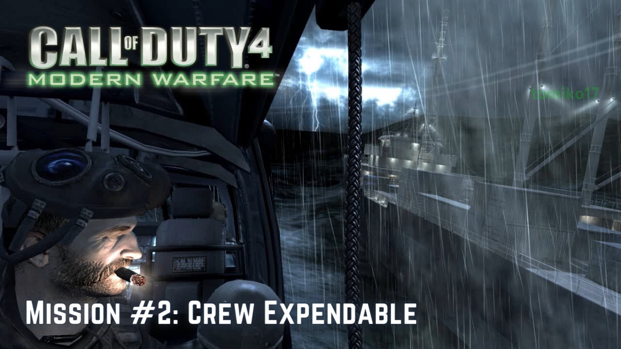 Call of Duty 4: Modern Warfare - Mission #2: Crew Expendable - YouTube