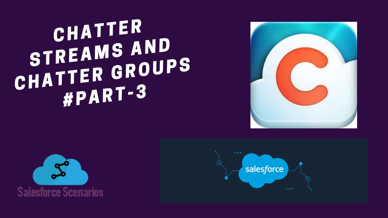Chatter Streams and Chatter Groups || Chatter- Part 3 - YouTube