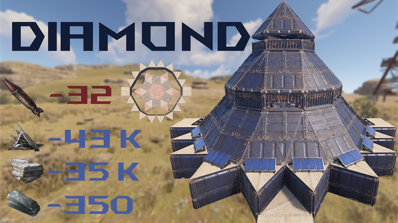 Diamond - Rust base design - YouTube