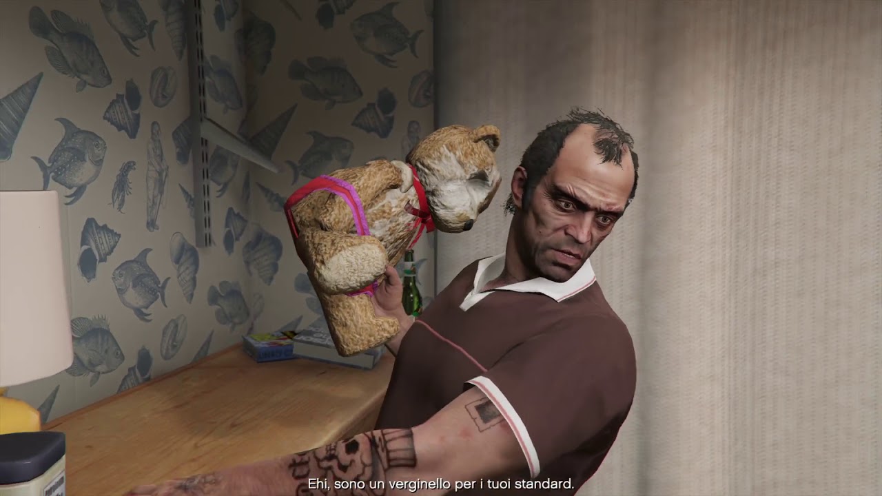 Grand Theft Auto V wade bath - YouTube