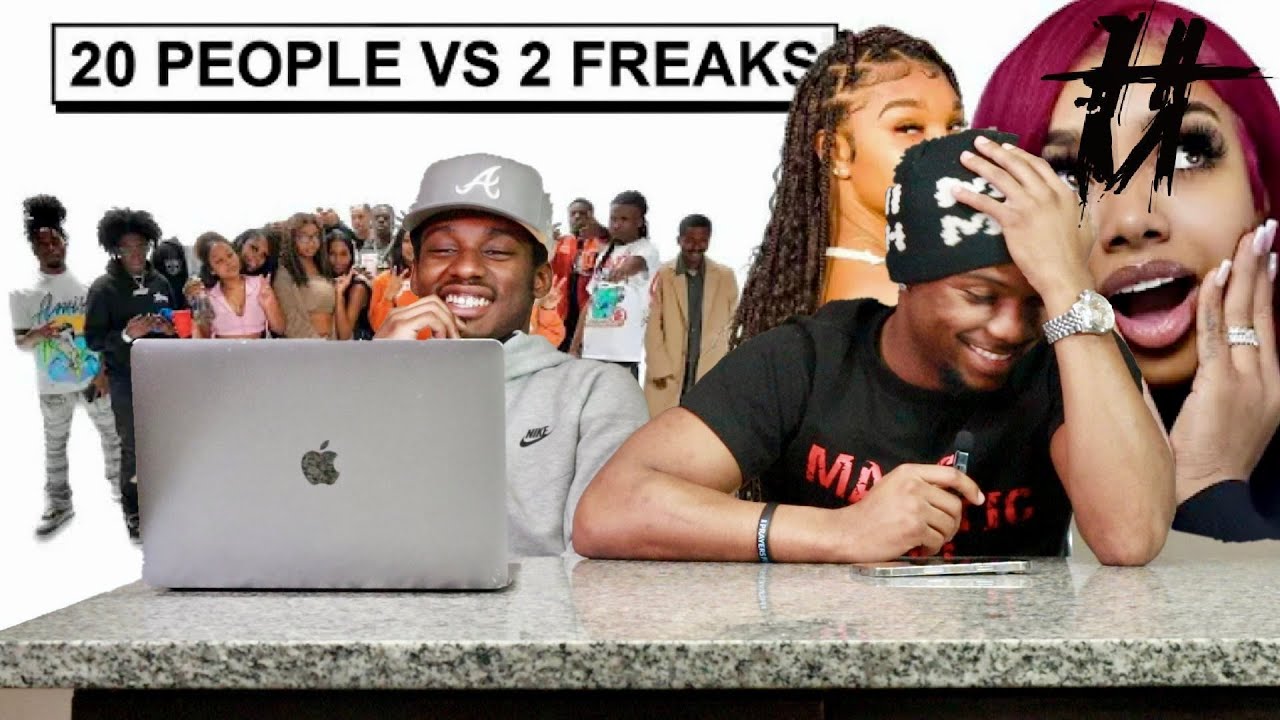 Having Motion Reacts to 20 PEOPLE VS 2 FREAKS : JOSIE BAND$$ & VIBEW ...