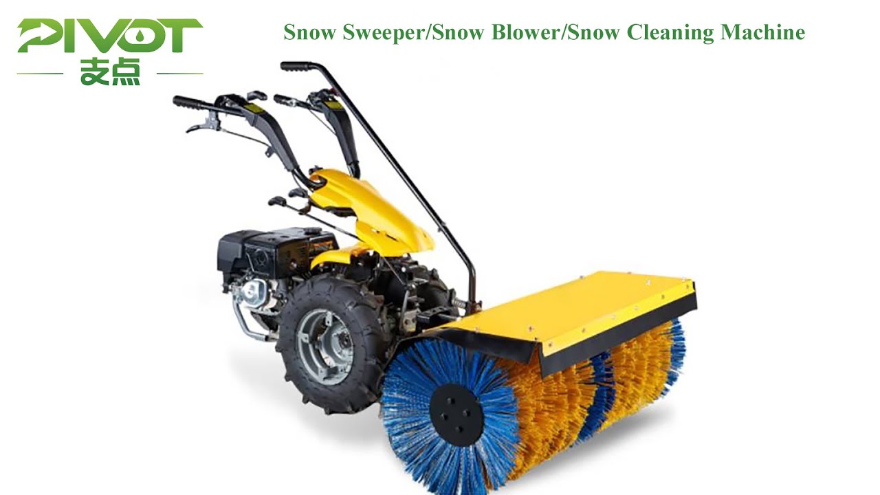 Snow Sweeper / Snow Blower/ Snow Cleaning Machine Low Price Walk Behind ...