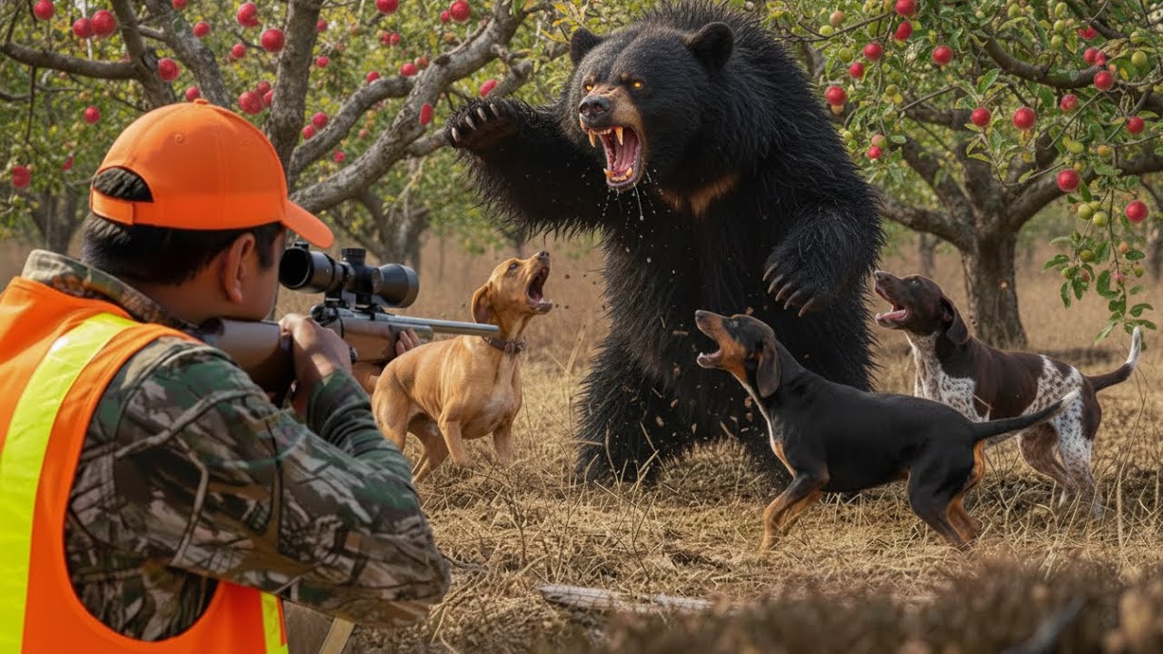 How California Hunters Fight Millions of Giant Bears Attacking Apple ...
