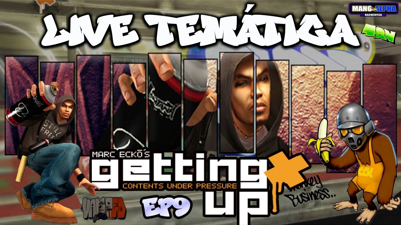 🎮 Live #9: Marc Ecko's Getting Up - A Game of Cat and Mouse 🐭 - YouTube