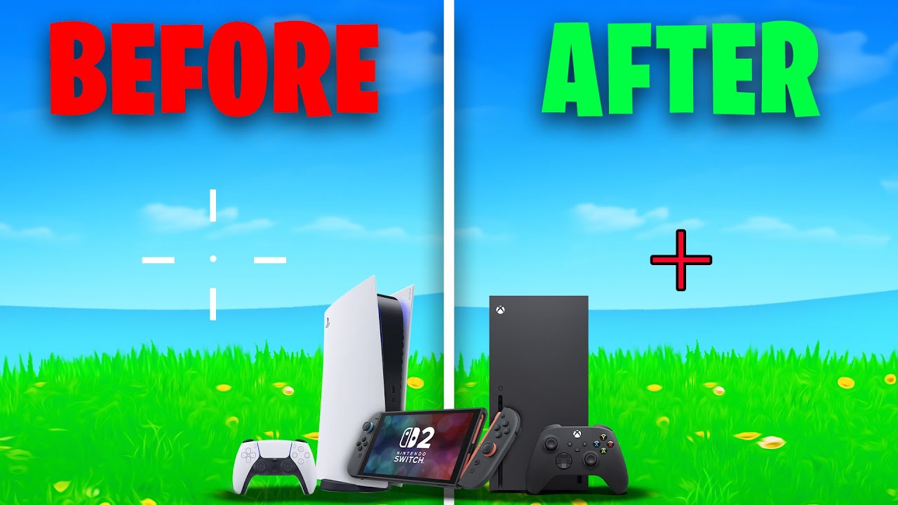 How To Get A Custom Crosshair on CONSOLE Fortnite... (PS5/XBOX/PS4 ...