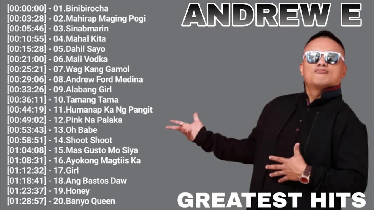 Andrew E Full Album 2024 ~ Andrew E Rap Songs 2024 ~ Andrew E Rap Songs ...