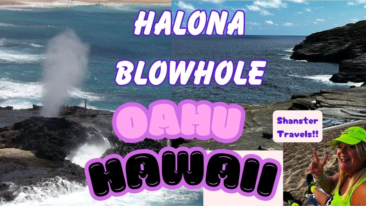 See the Dangerous but Stunning Halona Blowhole in Oahu Hawaii - YouTube