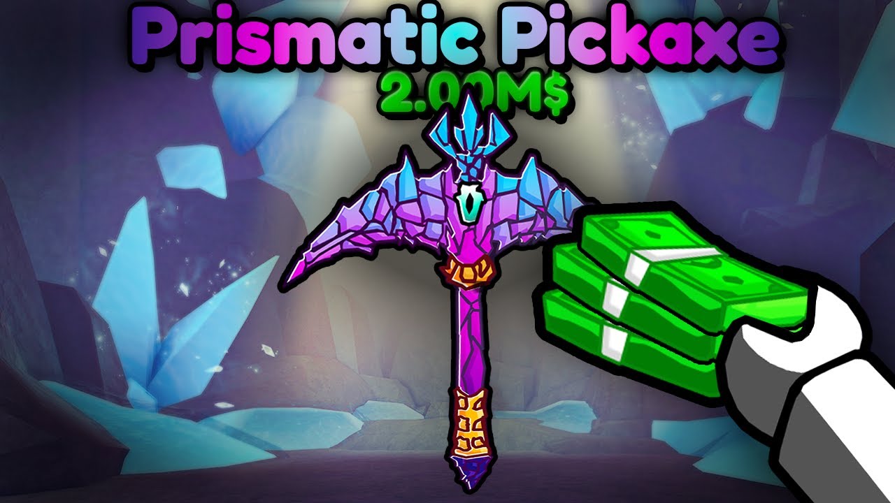 I Unlocked The PRISMATIC PICKAXE In The Forge Roblox! - YouTube