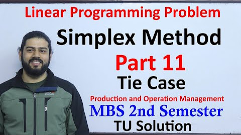 POM (Production and Operation Management MBS 2nd Semester ) TU solution - YouTube