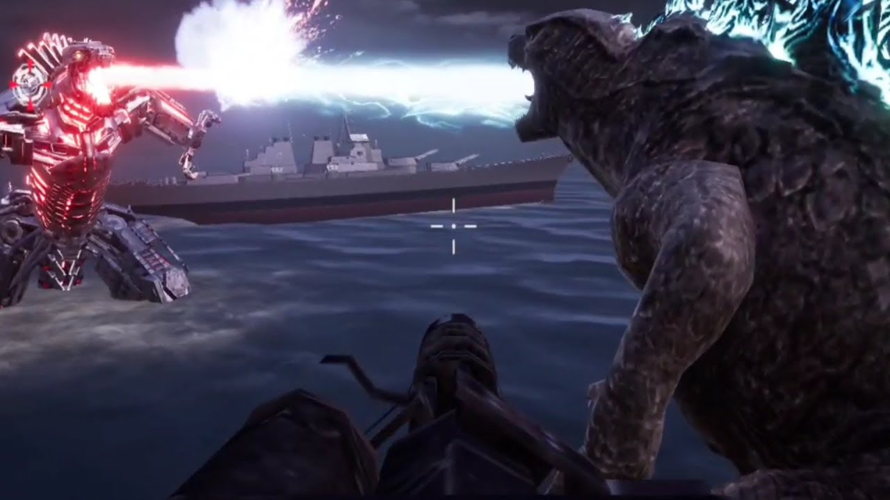 Godzilla VS Mechagodzilla Beam fight in Ultra HD + Extreme Graphics ...