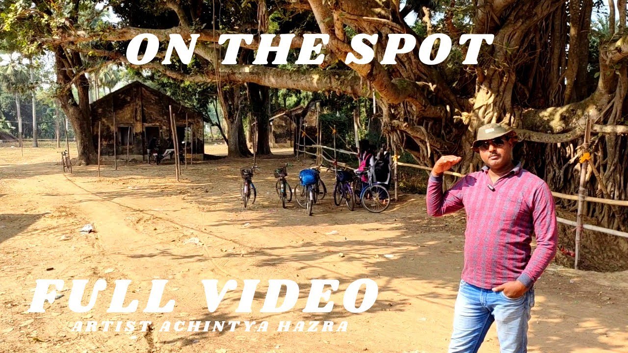 Day-16/On The Spot Painting/Amta Raspur/Full Plein Air Video Tutorial ...