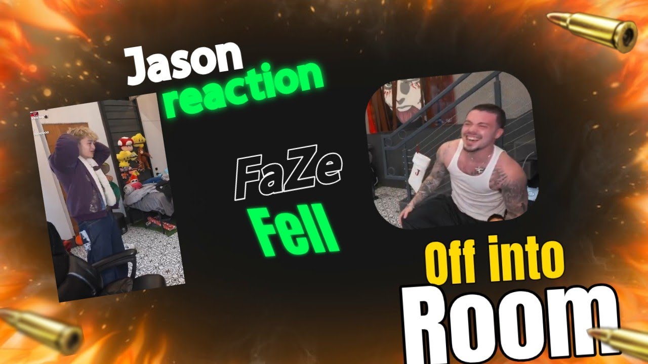 FaZe Adapt just fell through the ceiling into JasonTheWeenie's room 😭 ...