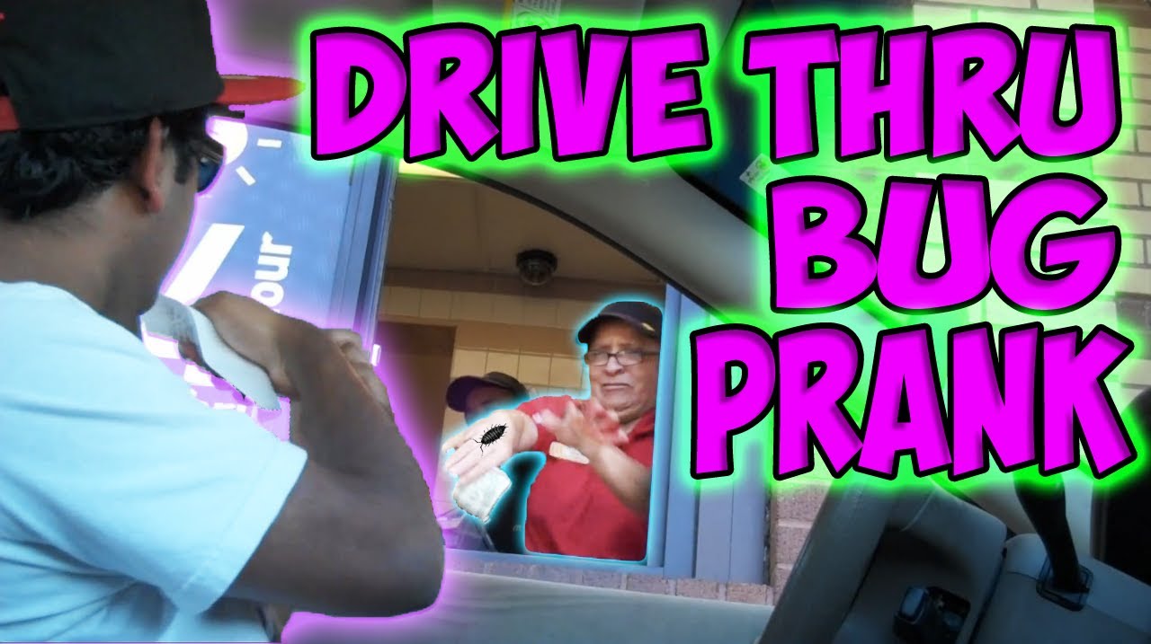 Drive Thru Bug Prank - YouTube