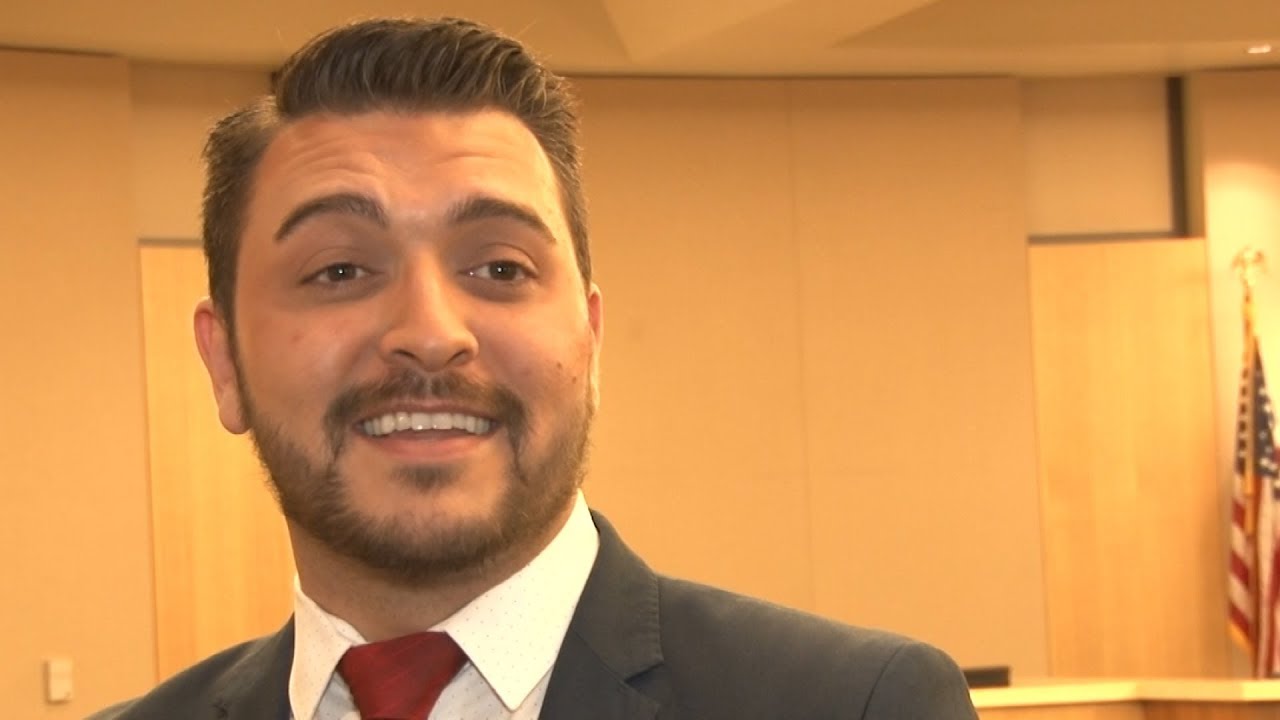 RAW: Dan Arriola becomes Tracy's youngest-ever councilman - YouTube