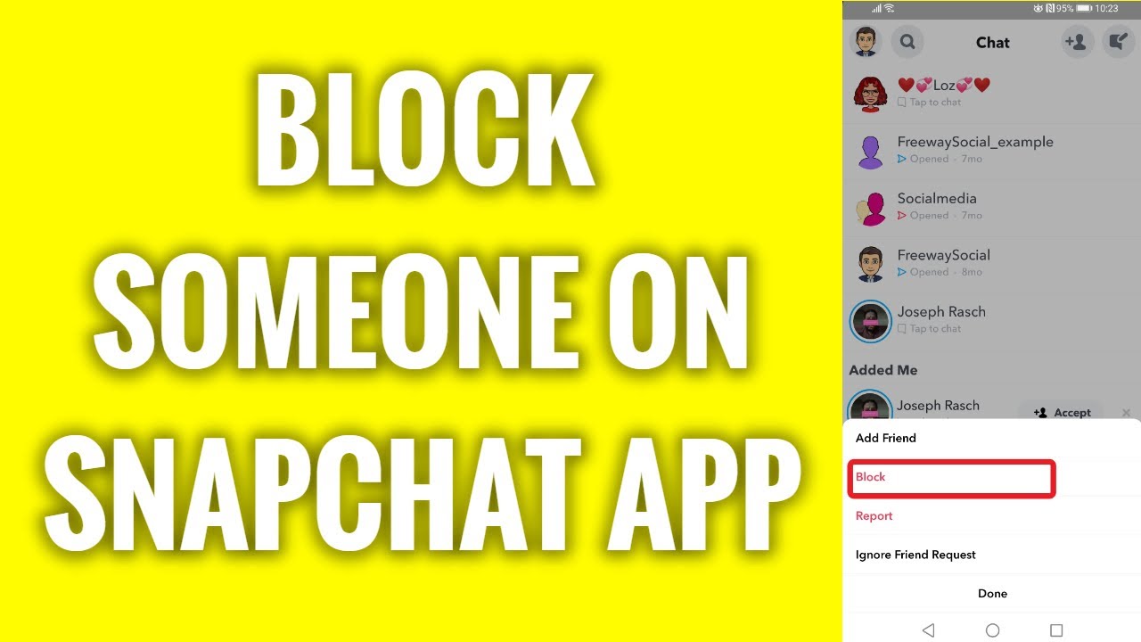 How To Block Someone On Snapchat App YouTube how-to-block-someone-on-snapchat-app-youtube
