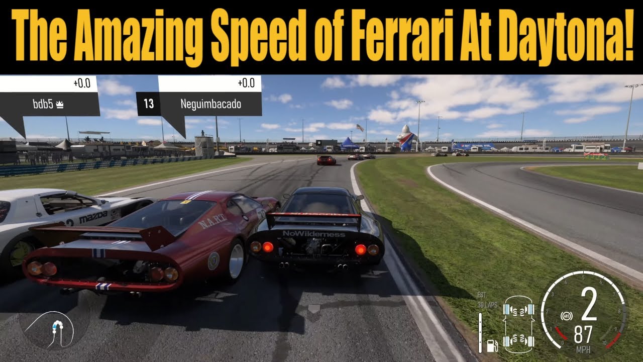 Unleashing GTX Ferrari Power at Daytona - YouTube