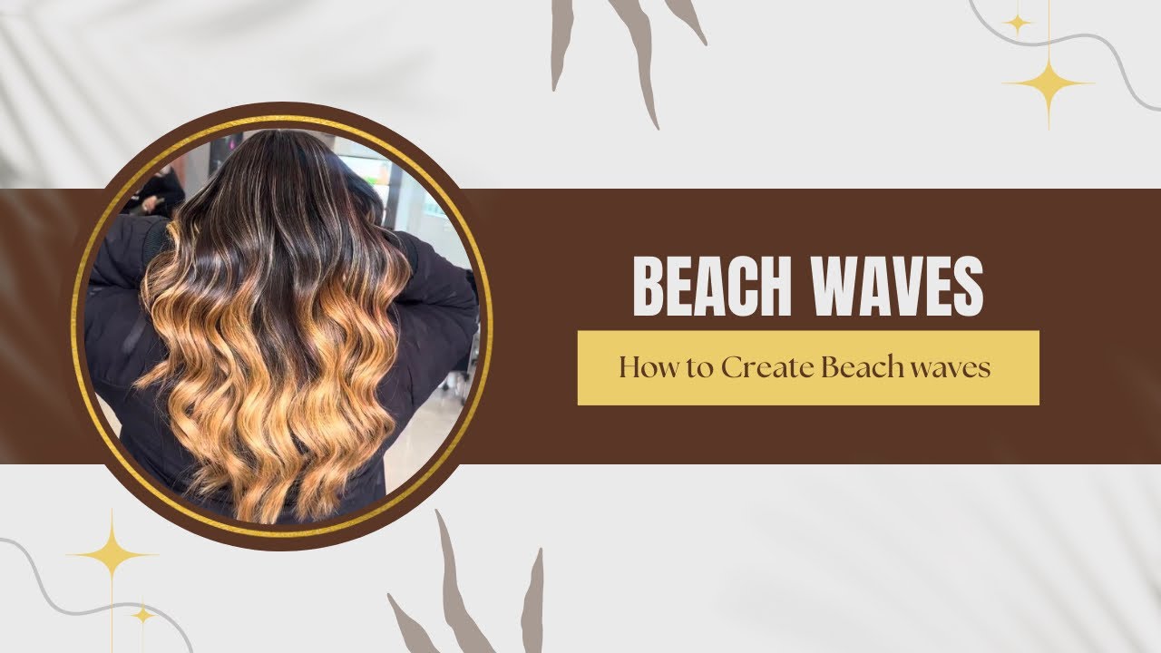 Easy way to create beach waves with a quick Technique. - YouTube