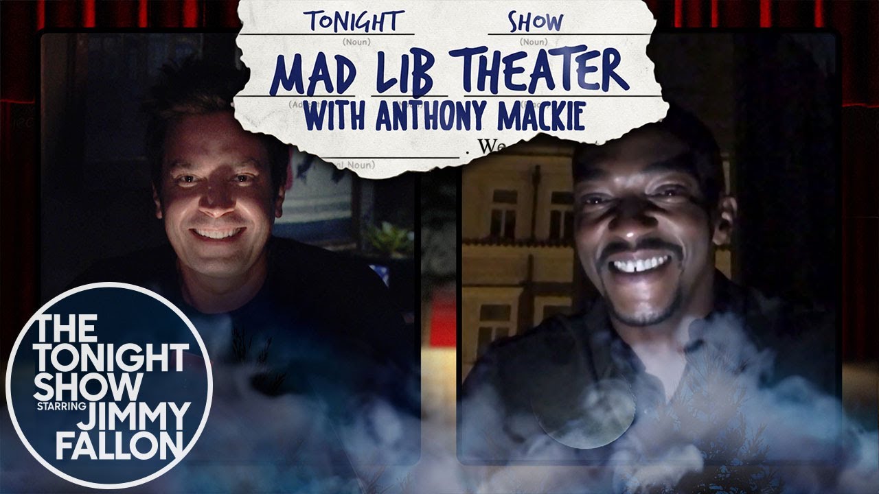 Mad Lib Theater with Anthony Mackie - YouTube