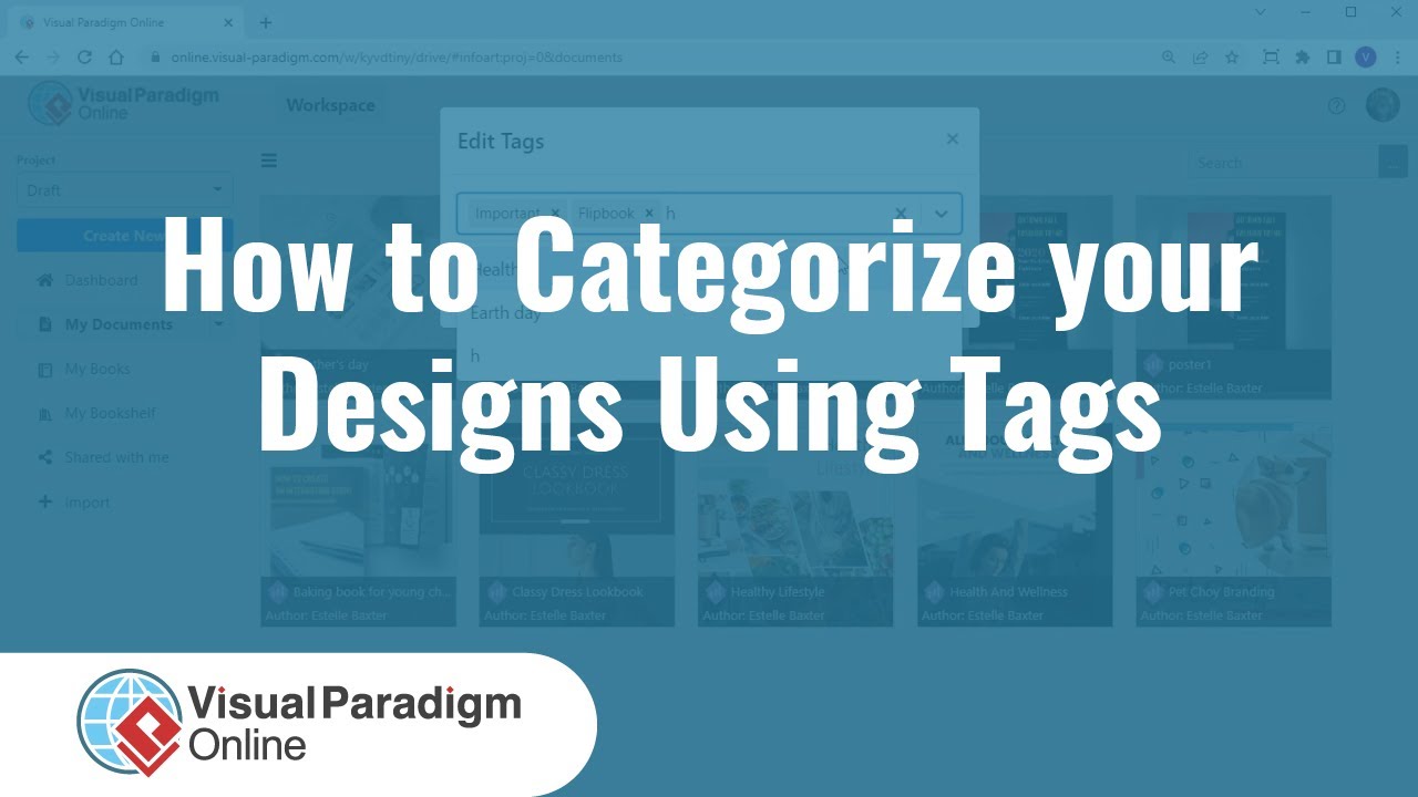 How to Categorize your Designs Using Tags - YouTube