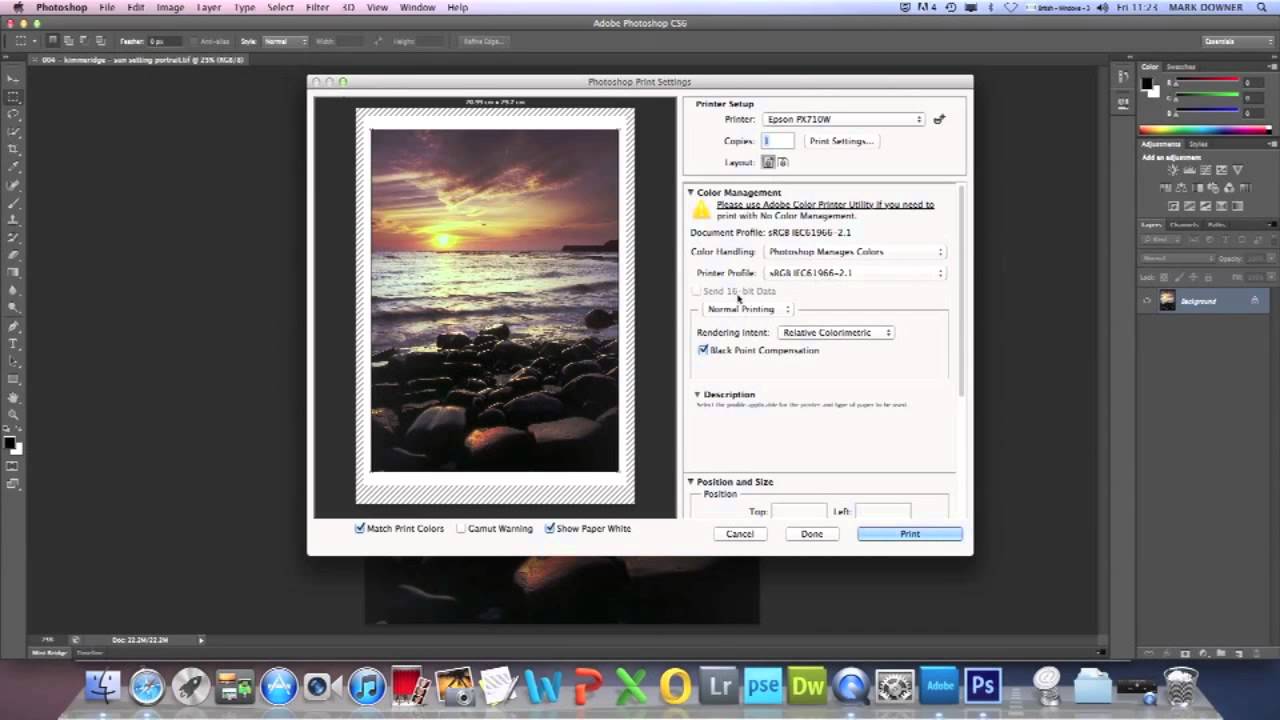 Pure Profiles Step 5 - Installing and using the custom printer profile ...
