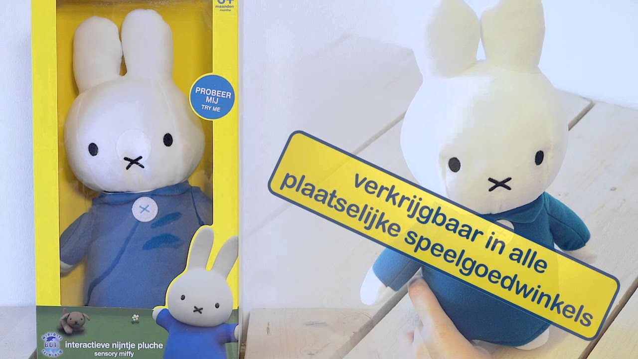Product video: interactieve nijntje pluche - YouTube