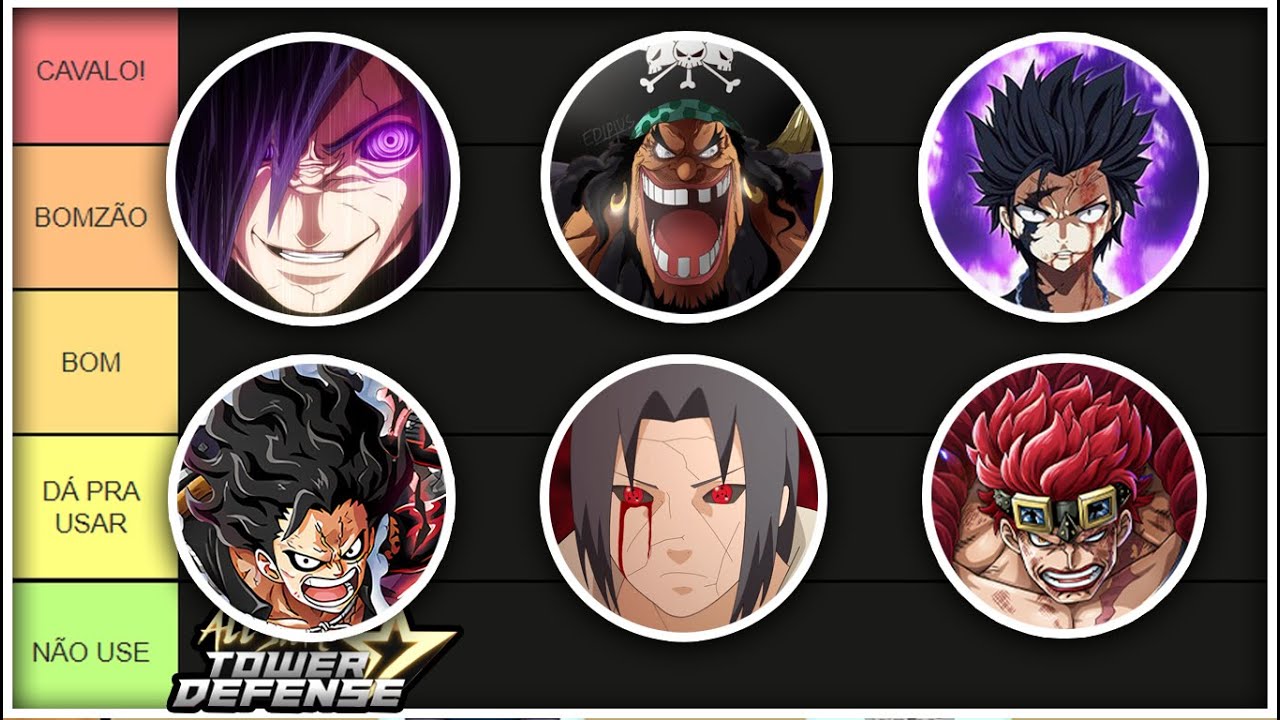 Tier List 6 Estrelas Novo Meta│All Star Tower Defense│Melhores unidades ...