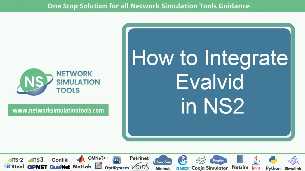 How to Integrate Evalvid in NS2 | How to Integrate Evalvid in NS2 Projects - YouTube
