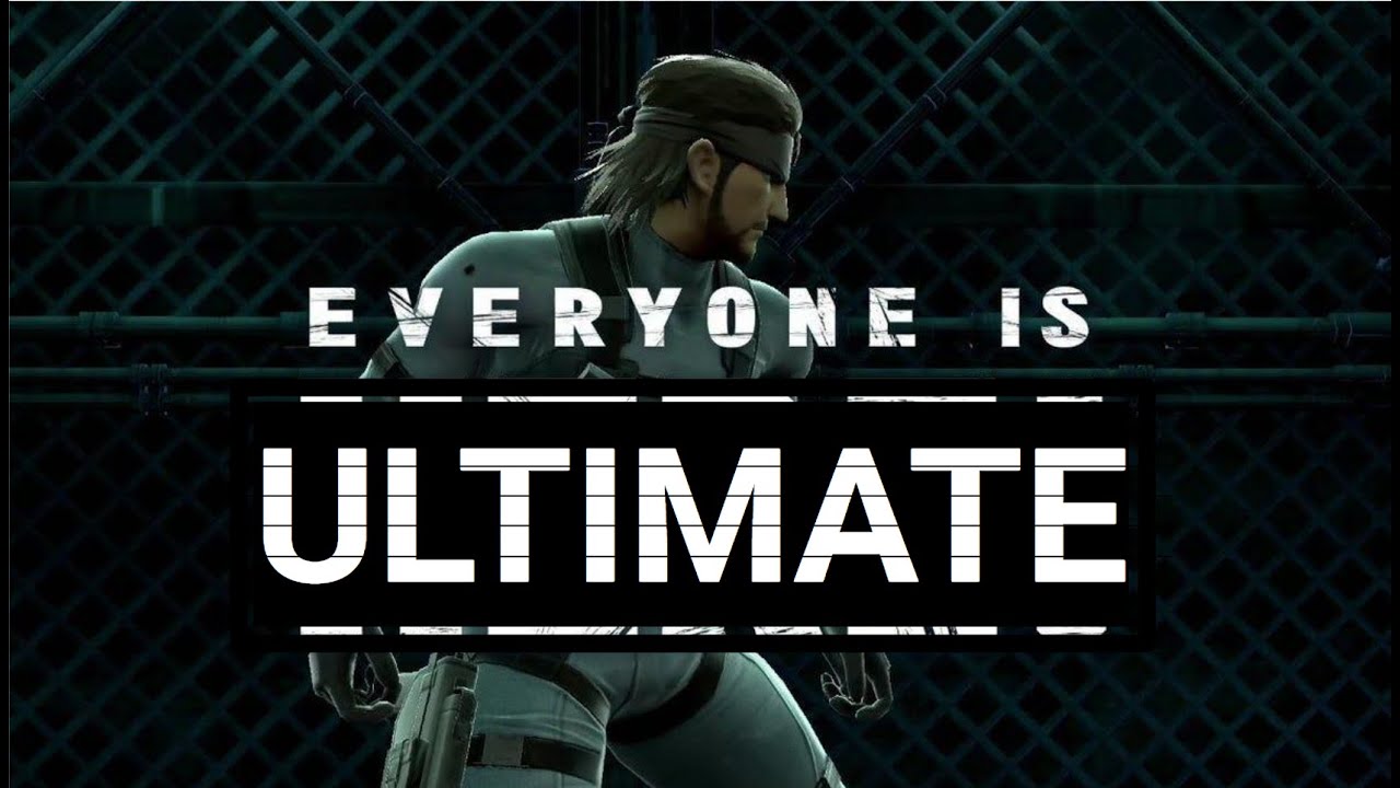 Everyone Is Ultimate - Smash Ultimate Montage - YouTube
