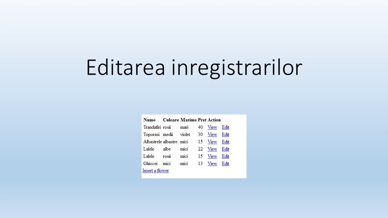 15 CodeIgniter 3 edit records - YouTube