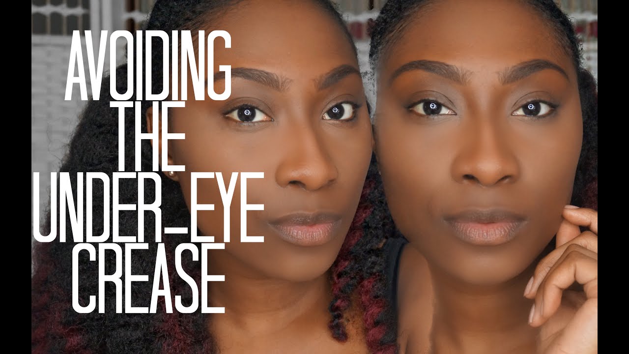AVOIDING UNDER EYE CREASING | NEW TECHNIQUE - YouTube