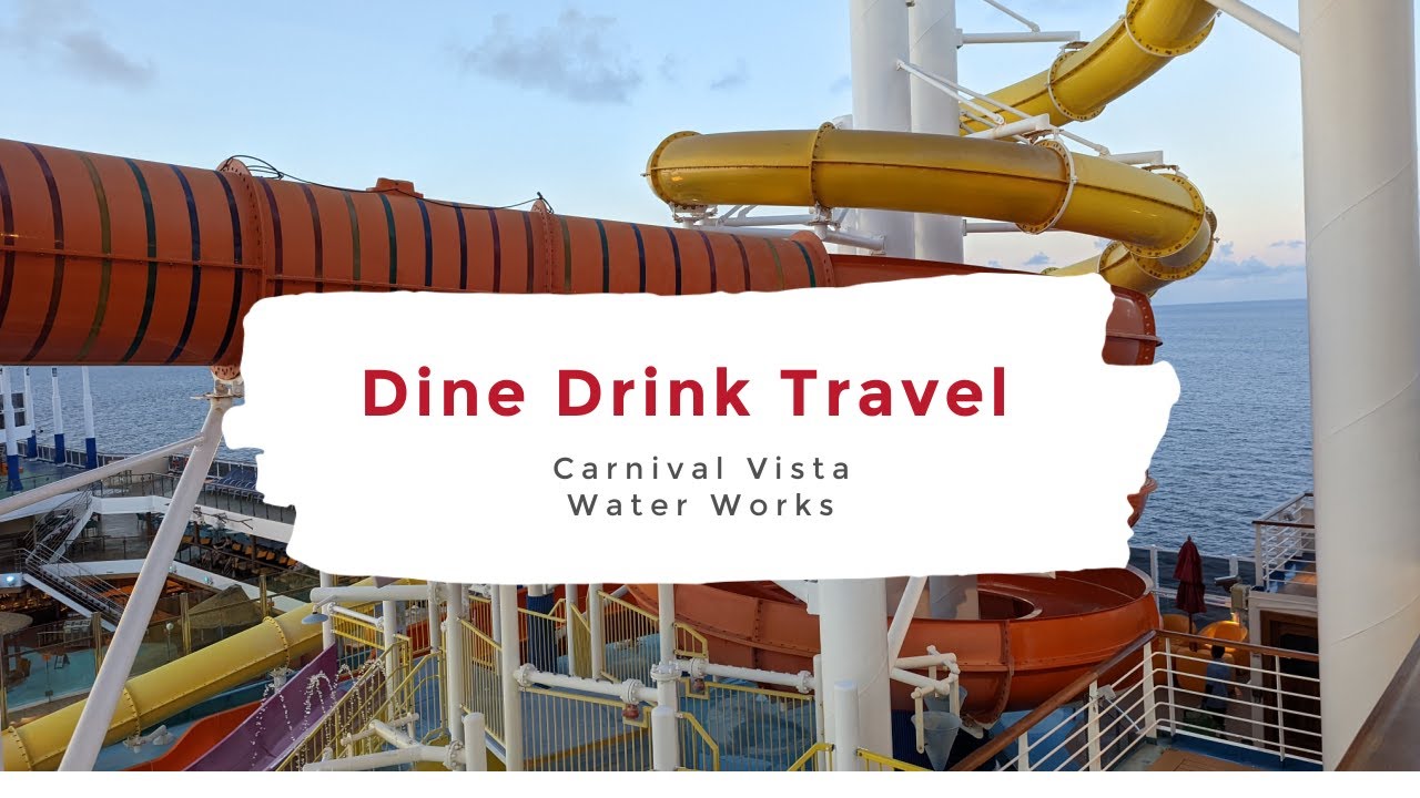 Carnival Cruise Waterslides Can You Handle The BIGGEST Water Slides At