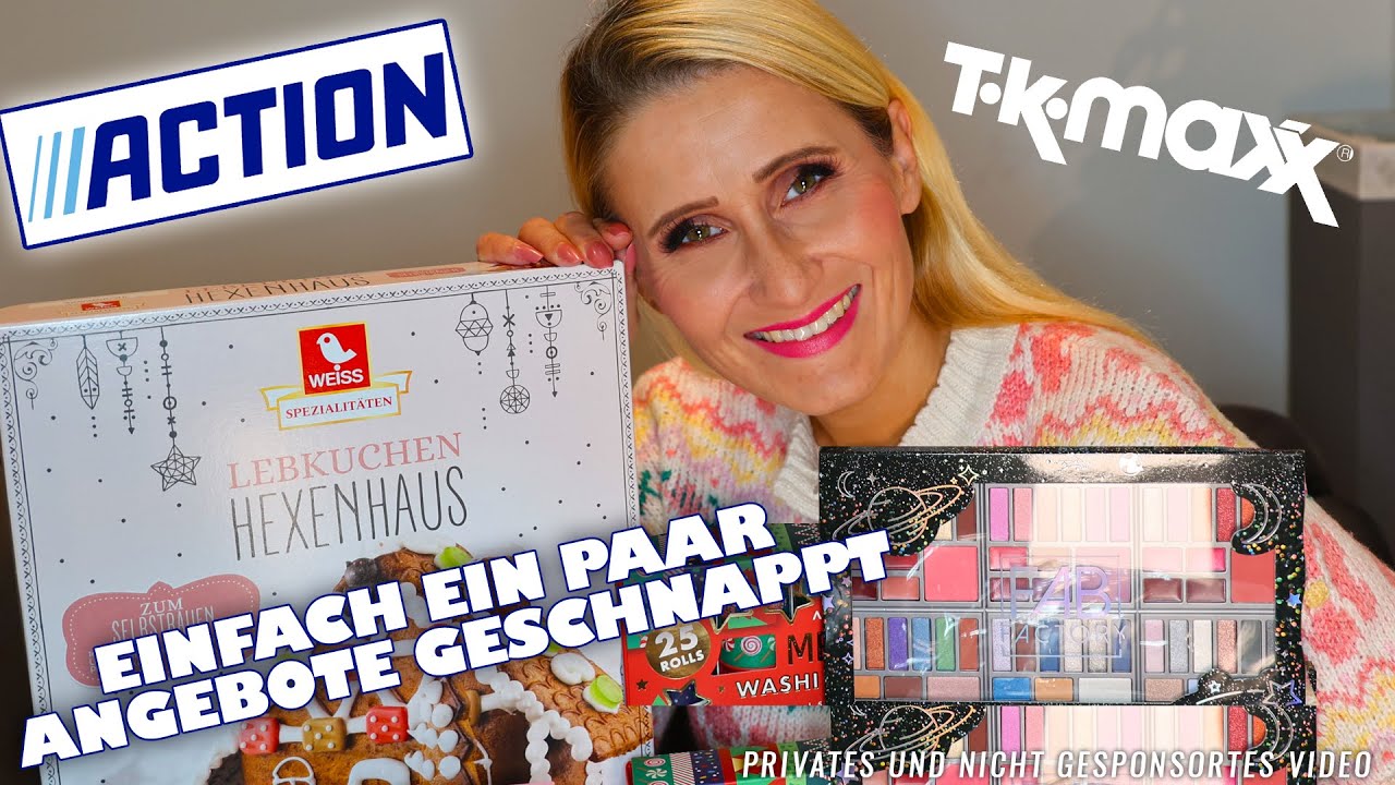 ACTION / TK MAXX - Ein paar nützliche Dinge geshoppt - wir packen sie ...