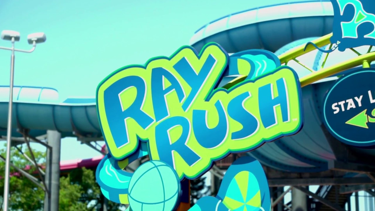 Ray Rush Full POV New Slide at SeaWorld Aquatica Orlando 2018 - YouTube