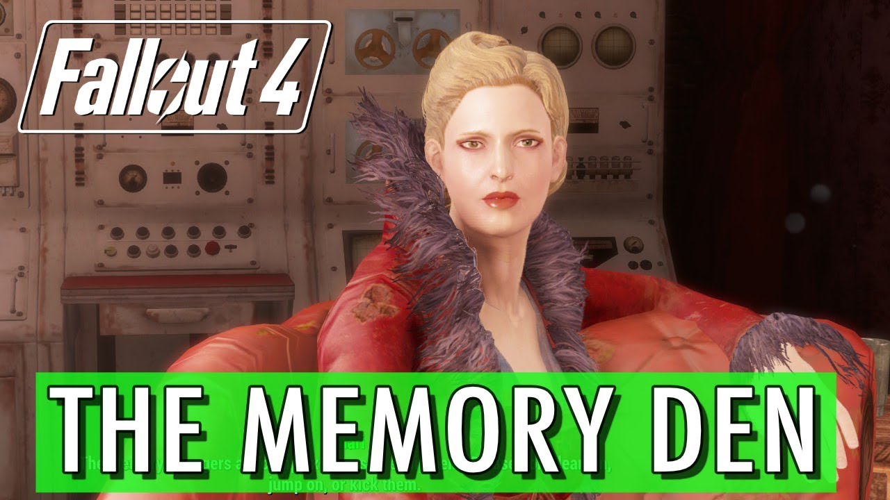 Smooth Talking My Way into the MEMORY DEN! | Fallout 4 Survival Series ...