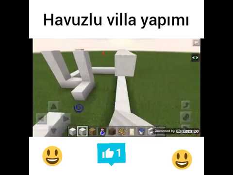 Villa yapımı  (minecraft mühendislik harikaları) 1.bölüm