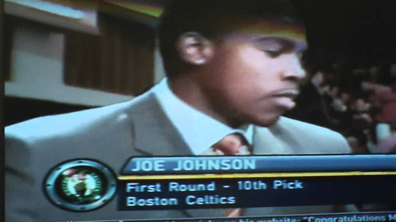 Joe Johnson 2001 NBA Draft - YouTube