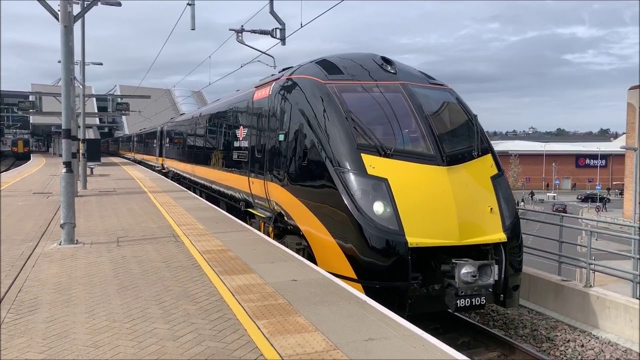 Grand Central Class 180's at Reading *HD* - YouTube