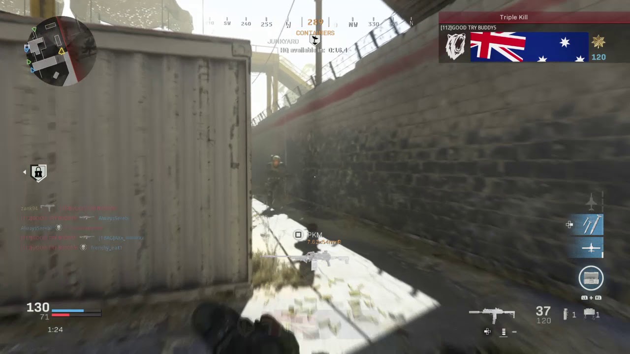 Call of Duty triple kill - YouTube