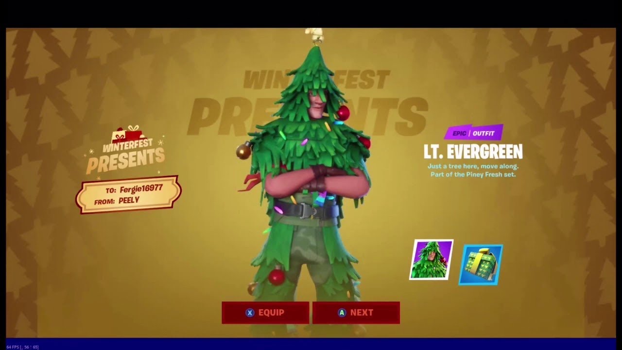 Fortnite / Tree Man (Chapter 2 Season 2 ) Gameplay - YouTube