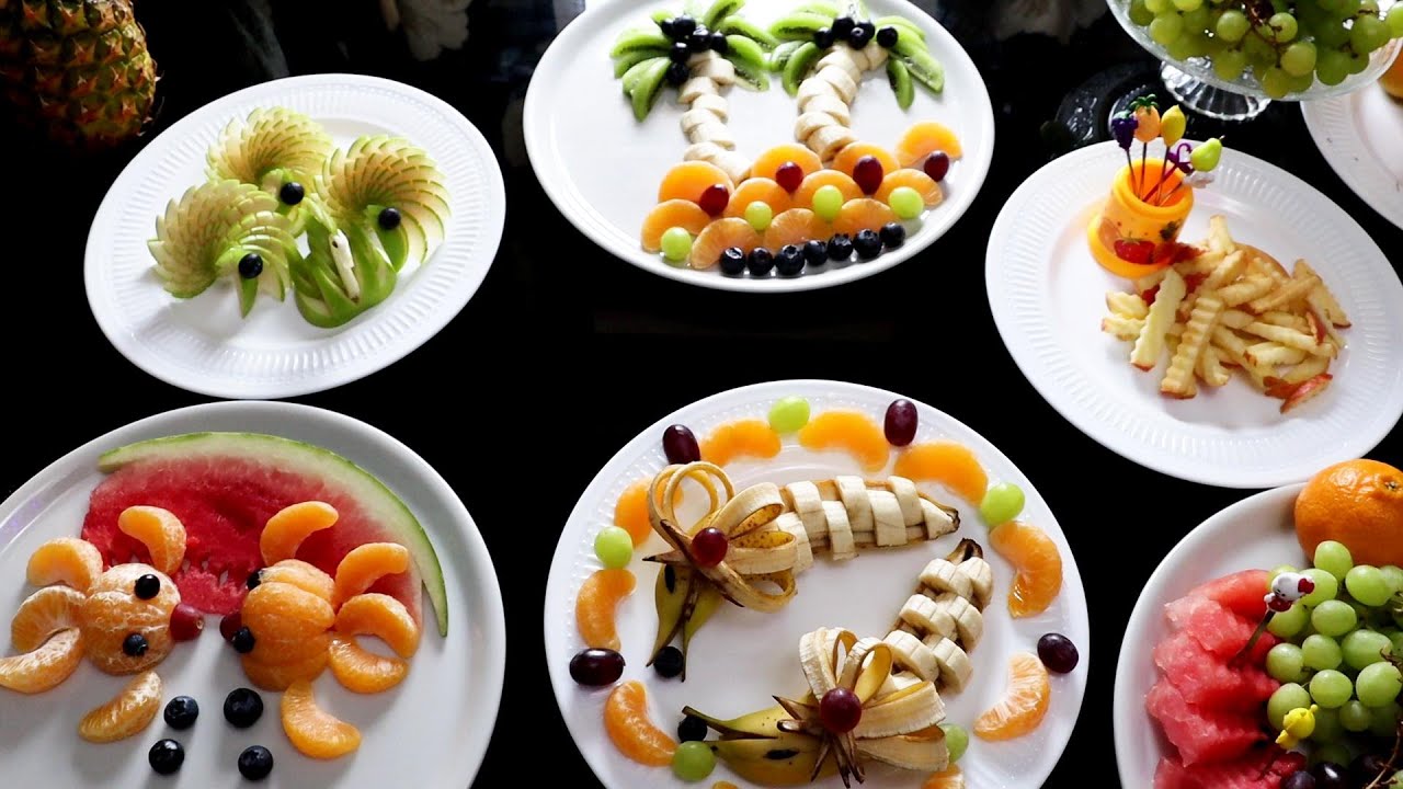 5 FRUIT CARVING AND CUTTING TRICKS - YouTube