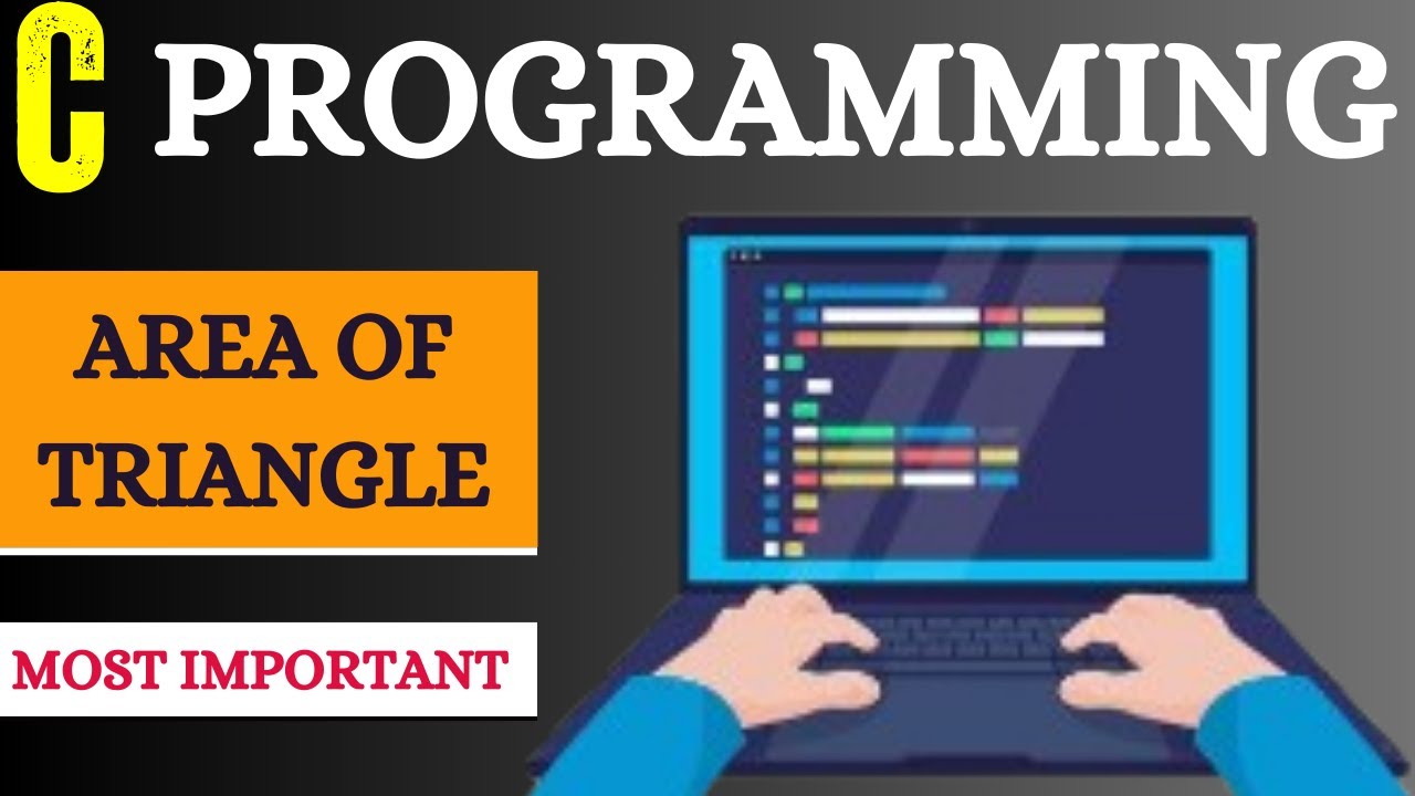L_18 PROGRAM TO FIND THE AREA OF TRIANGLE - YouTube
