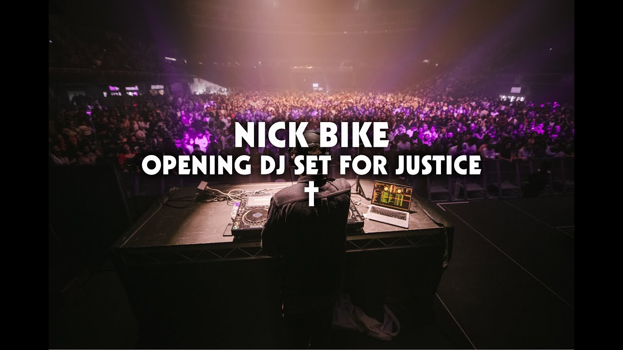 Nick Bike - Opening DJ set for Justice [Vancouver October 8 2024] - YouTube