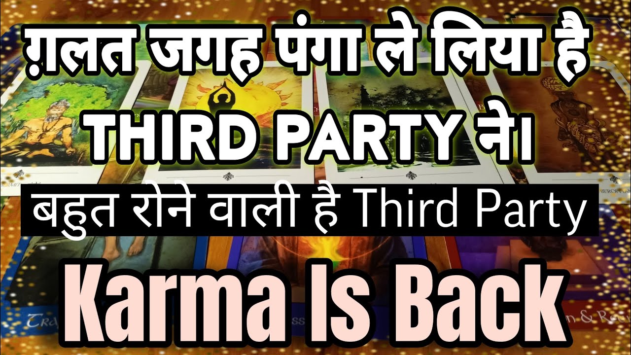 Karma Reading - Karmic Energy - Third Party Situation - Timeless Tarot ...